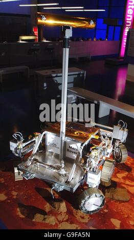 'Bridget', a prototype planetary rover similar to the one which will be ...