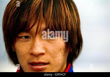Soccer - Asian Cup 2000 - Japan Training. Daisuke Oku, Japan Stock ...