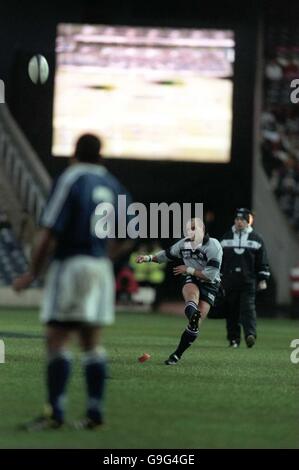 Rugby Union - Friendly - Scotland v Samoa. Samoa's Setefano Tone claims ...