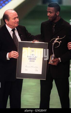 FIFA Fair Play Award trophy, JANUARY 11, 2012 - Football / Soccer : A ...