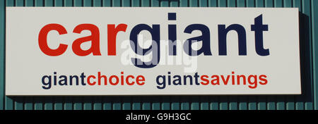 Cargiant used car supermarket, London, England, UK Stock Photo - Alamy