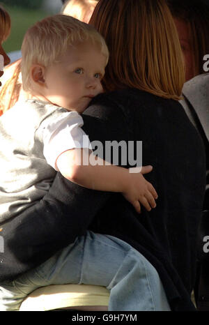 Peter Woodhams funeral Stock Photo - Alamy