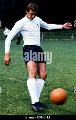 Martin Chivers football Tottenham Hotspur v Manchester City Stock Photo ...