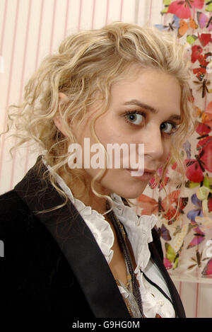 Mary-Kate Olsen attending a photocall for the launch of her new perfume ...