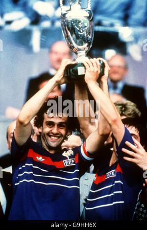Soccer - European Championships 1984 - Final - France v Spain Stock ...