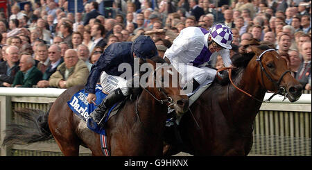 Teofilo and jockey Kevin Manning (right) beats Holy Roman Emperor and ...