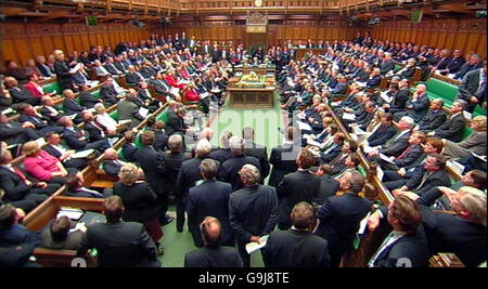 general view during a session of questions to the government at The ...