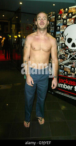 UK Premiere of Jackass: Number Two - London Stock Photo - Alamy