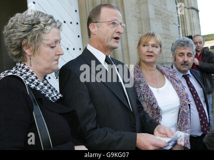 Julie Maddison, mother of Royal Marine Christopher Maddison, arrives at ...