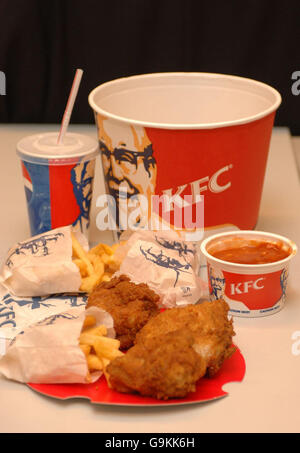 KFC pedges to stop using unhealthy trans fats Stock Photo - Alamy