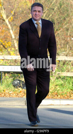 Horse trainer and former racing jockey Richard Guest arrives at Durham ...