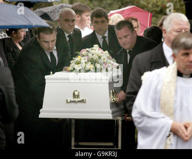 The joint funeral of teenagers Katie Roberts and Kayleigh Parry is held ...