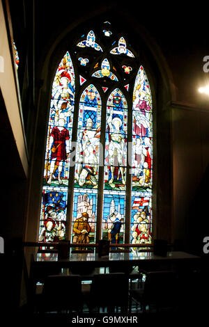 A former church which has been converted into the Pitcher and Piano pub ...