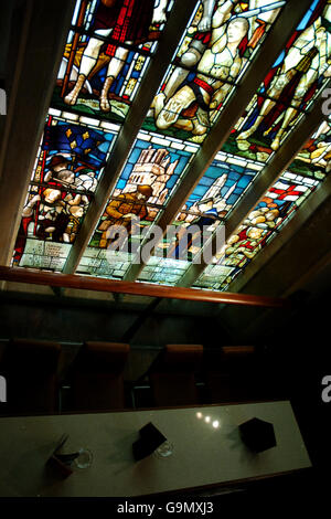 A former church which has been converted into the Pitcher and Piano pub ...
