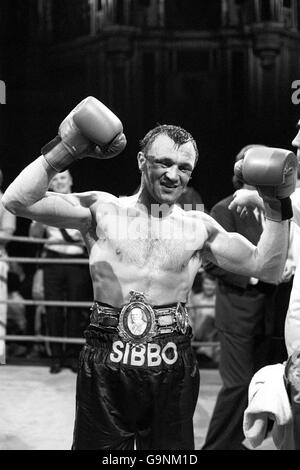 Boxing - British Middleweight Boxing Champion Tony Sibson Stock Photo ...