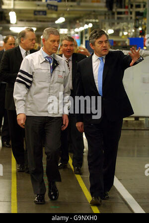 Gordon Brown speaking at the launch of a new Multibank and Coronation ...