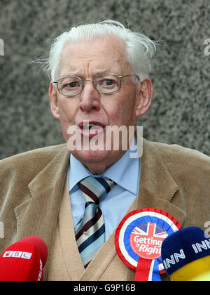 DUP launches poster campaign Stock Photo - Alamy