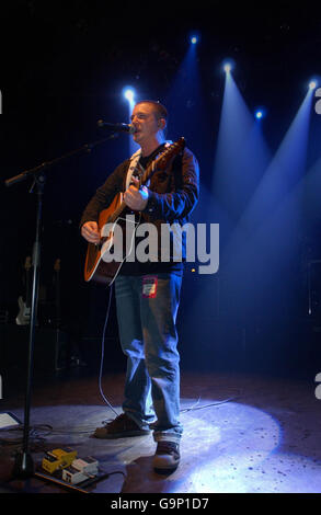 Plan B in concert at Shepherds Bush Empire in west London Stock Photo ...
