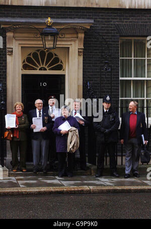 Lancastria disaster relatives and survivors (left to right); Fiona ...