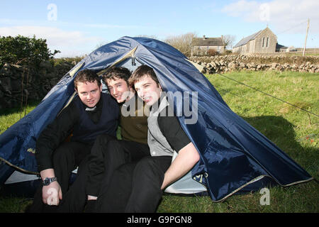 Tipperary men Danny Lambe (left) and Billy Lyons (right) take in their ...