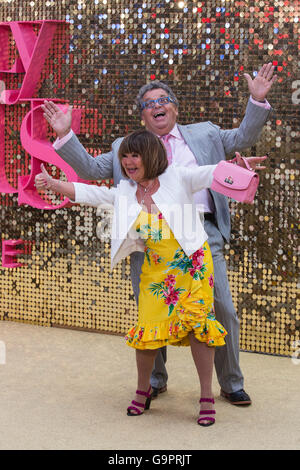 Janette Tough and Ian Tough aka The Krankies. World premiere of ...