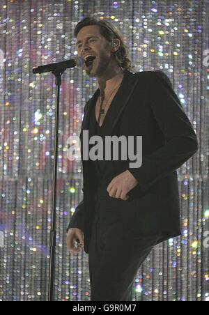 Howard Donald of Take That The Brit Awards 2008 held at Earls Court ...