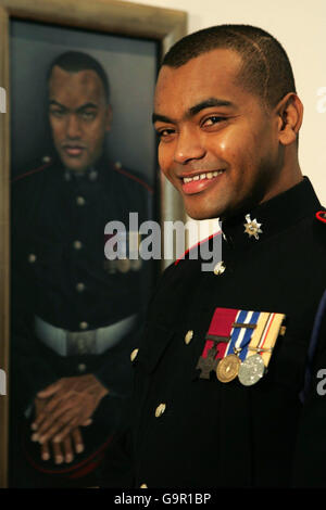 Lance Corporal Johnson Beharry, the first living recipient since 1965 ...