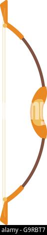 Vector arrow archer warrior weapon target indian feather hunt longbow ...