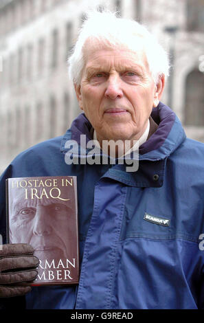 Former Iraqi hostage Norman Kember with his wife, Pat during a peace ...