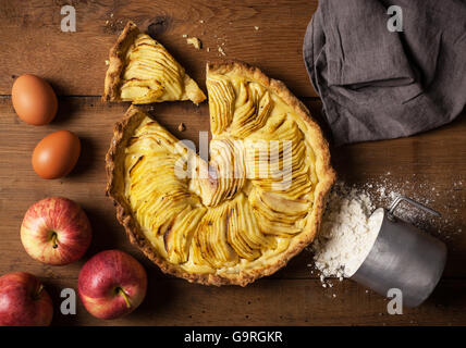 Homemade apple pie Stock Photo - Alamy