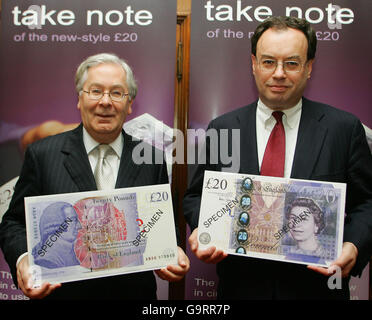 Bank of England Chief Cashier Andrew Bailey, whose name and signature ...