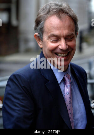 Eyes of Tony Blair former Prime Minister of the UK, part of oil Stock ...