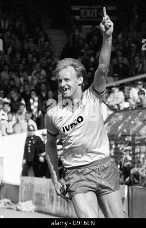 Watford's George Reilly celebrates his goal after 12 minutes of the ...