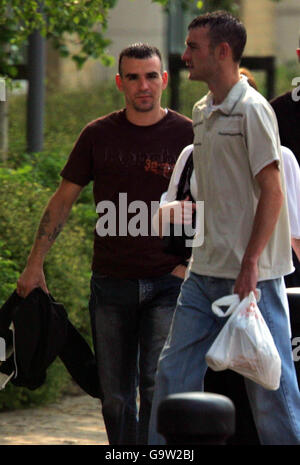 James Samson (right) outside Bournemouth Crown Court, who pleaded ...