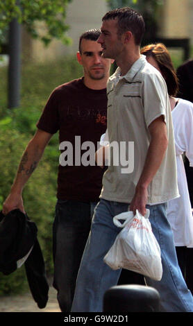James Samson (right) outside Bournemouth Crown Court, who pleaded ...