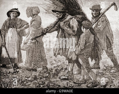 19th Century Agricultural labourers at the time of the first reform ...
