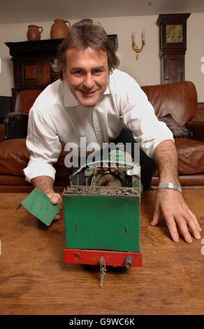 Paul Martin Feature - Wiltshire. Flog It presenter Paul Martin during a ...