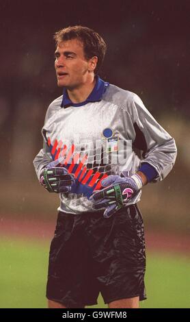 WORLD CUP SOCCER. Luca Marchegiani, Italy Stock Photo - Alamy