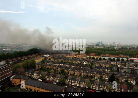 Aerial view south east of Junction 4 Charlie Brown s Roundabout ...