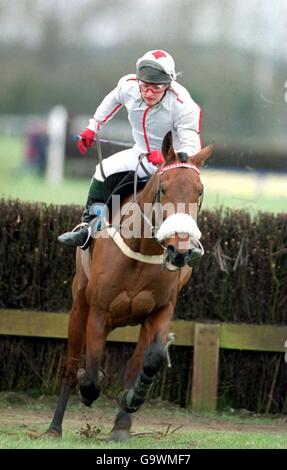 Horse Racing - Warwick Races. Karl Burke Stock Photo - Alamy