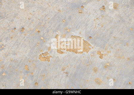 Damage fault defects in grunge concrete wall or floor with stains ...