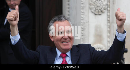 Northern Ireland Pater Hain arrives at Stormont Assembly in Belfast ...