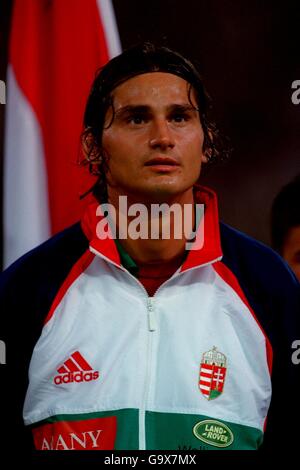 Soccer - Friendly - Hungary v Germany. Vilmos Sebok, Hungary Stock ...
