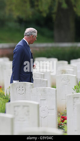 The Prince of Wales and the Duchess of Cornwall at Carnoy Military ...