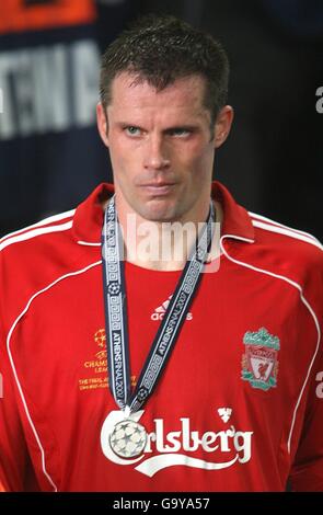 JAMIE CARRAGHER AC MILAN V LIVERPOOL OLYMPIC STADIUM ATHENS GREECE 23 ...