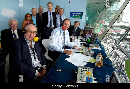 BBC Radio Test Match Special commentator Alison Mitchell during day ...