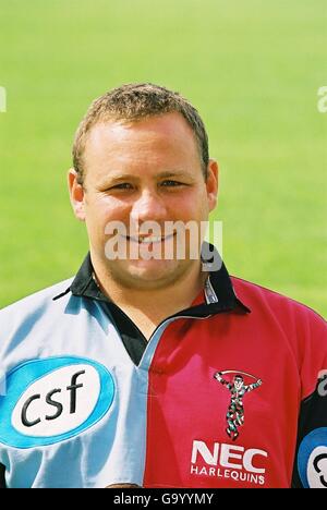 RUGBY UNION - HARLEQUINS - ADRIAN OLVER Stock Photo - Alamy