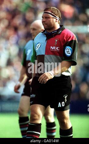 RUGBY UNION - HARLEQUINS - ADRIAN OLVER Stock Photo - Alamy
