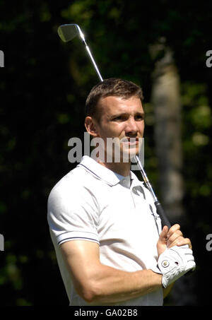 Chelsea footballer Andriy Shevchenko in action during the BMW ...