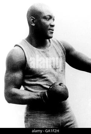 Boxing - Heavyweight - Jack Johnson Stock Photo - Alamy